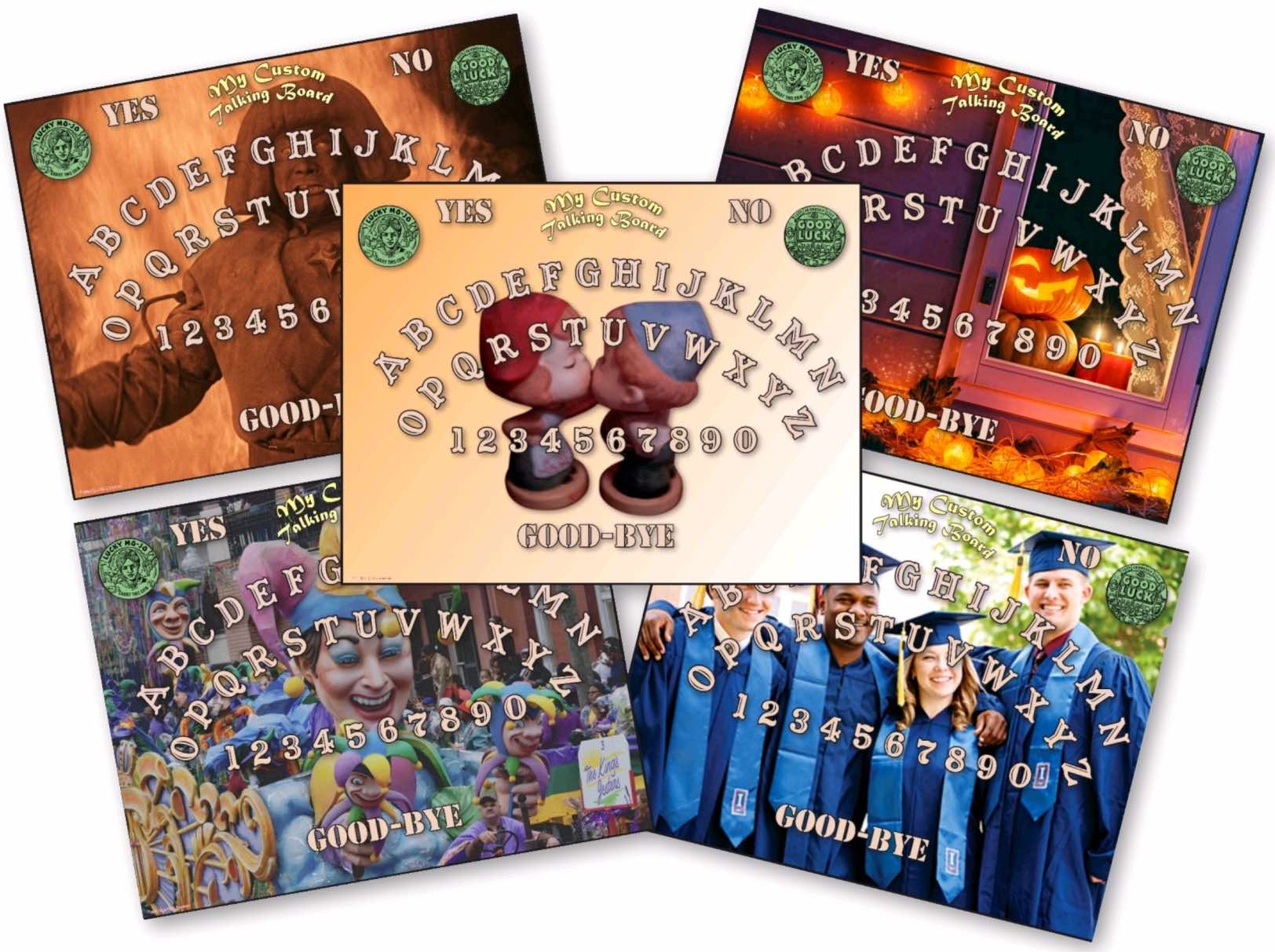 Custom Talking Boards | Mojo Bros. Books